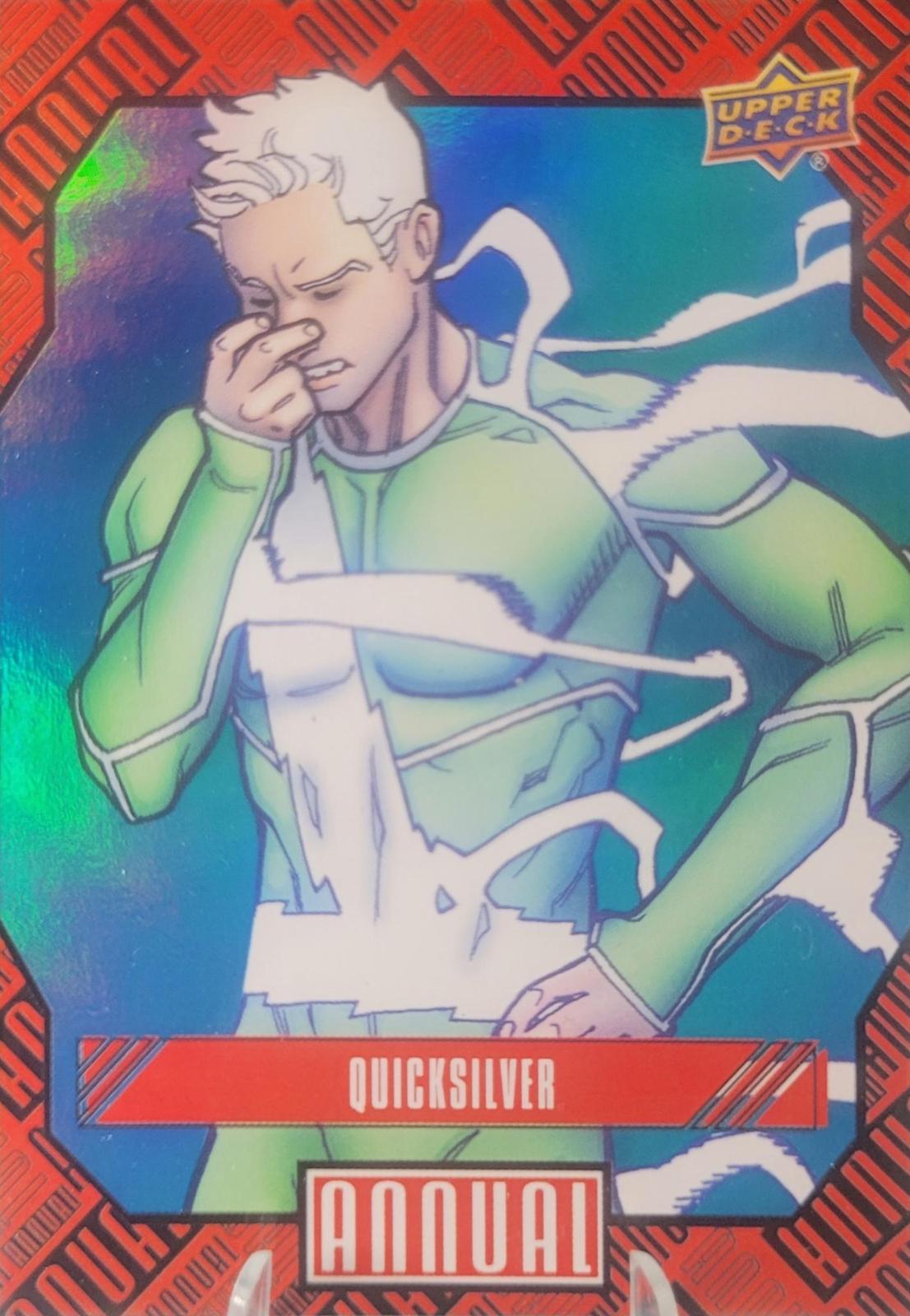 Quicksilver [Blue] #66 Prices | Marvel 2023 Upper Deck Annual | Marvel ...