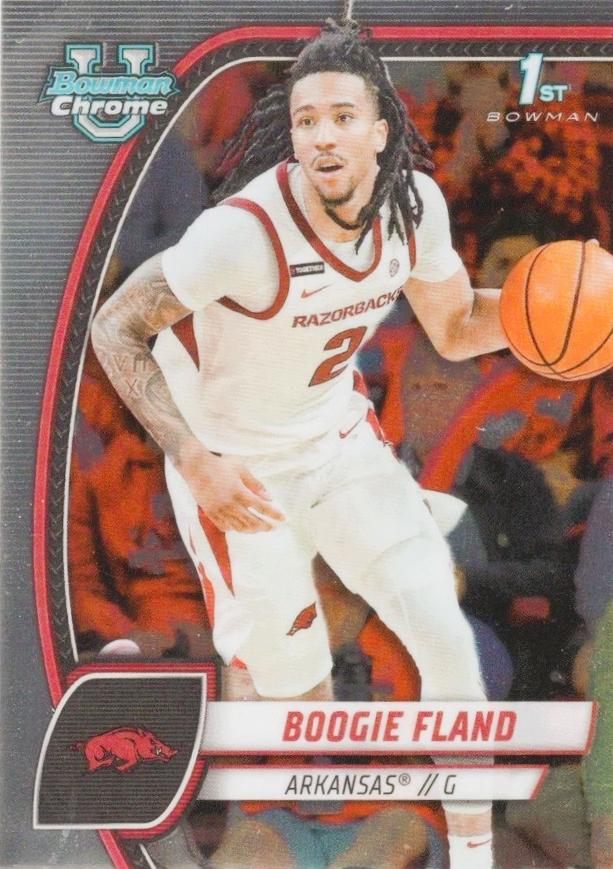 Boogie Fland #11 Prices | 2024 Bowman Chrome University | Basketball Cards