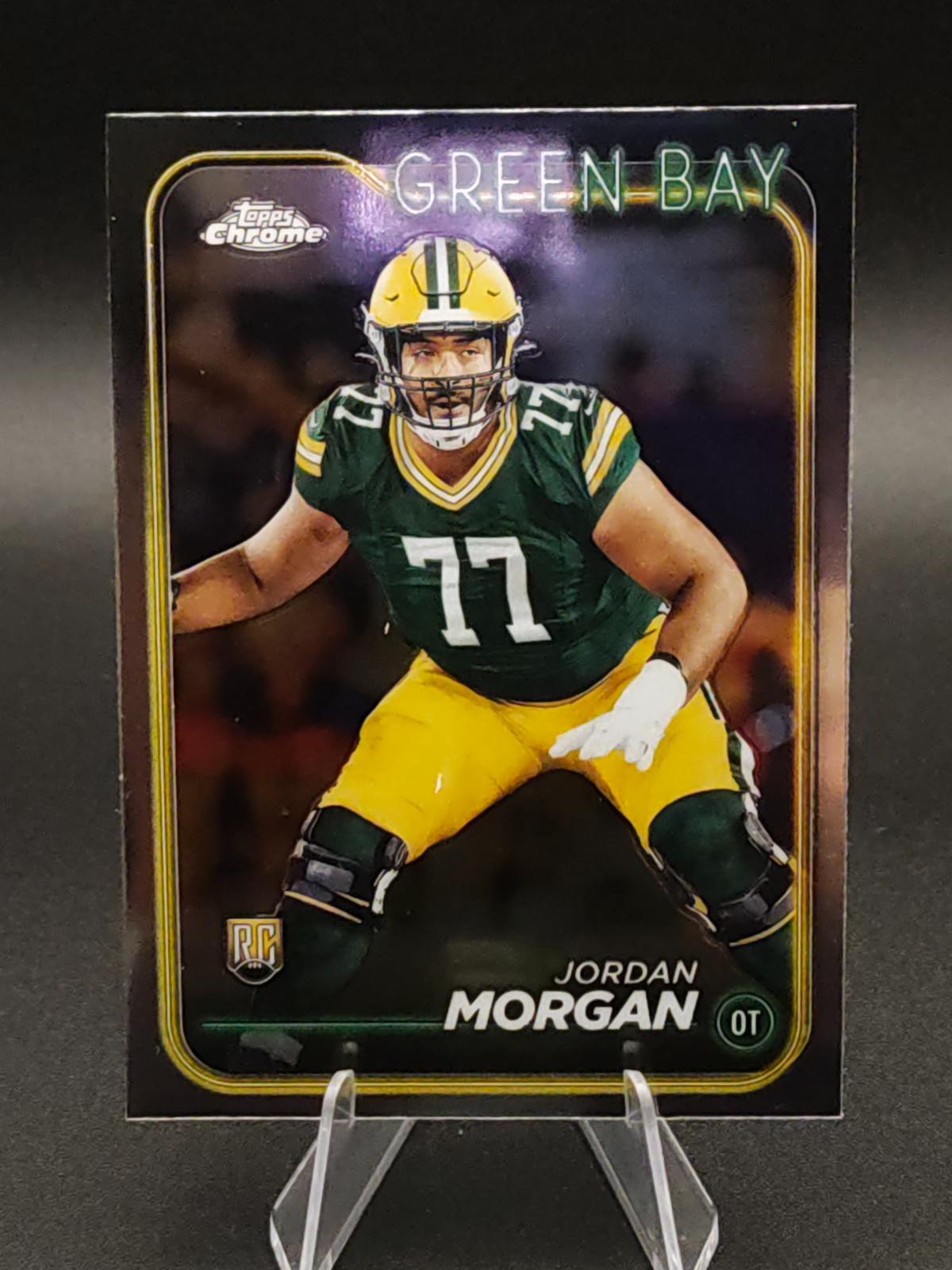 Jordan Morgan #298 Prices [Rookie] | 2024 Topps Chrome | Football Cards