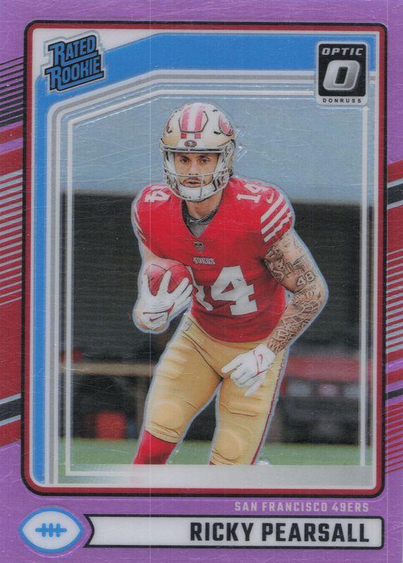 Ricky Pearsall [Pink Optic Preview Holo] #318 Prices | 2024 Panini ...