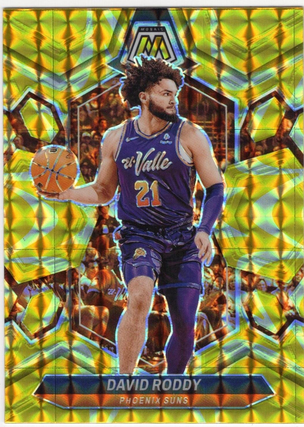 David Roddy [Reactive Yellow] #157 Prices | 2023 Panini Mosaic ...