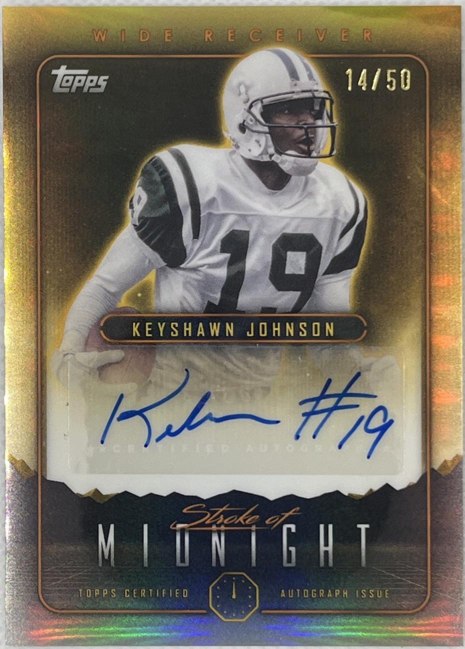 Keyshawn Johnson [Summer Solstice] #SMA-KJ Prices | 2024 Topps Midnight ...