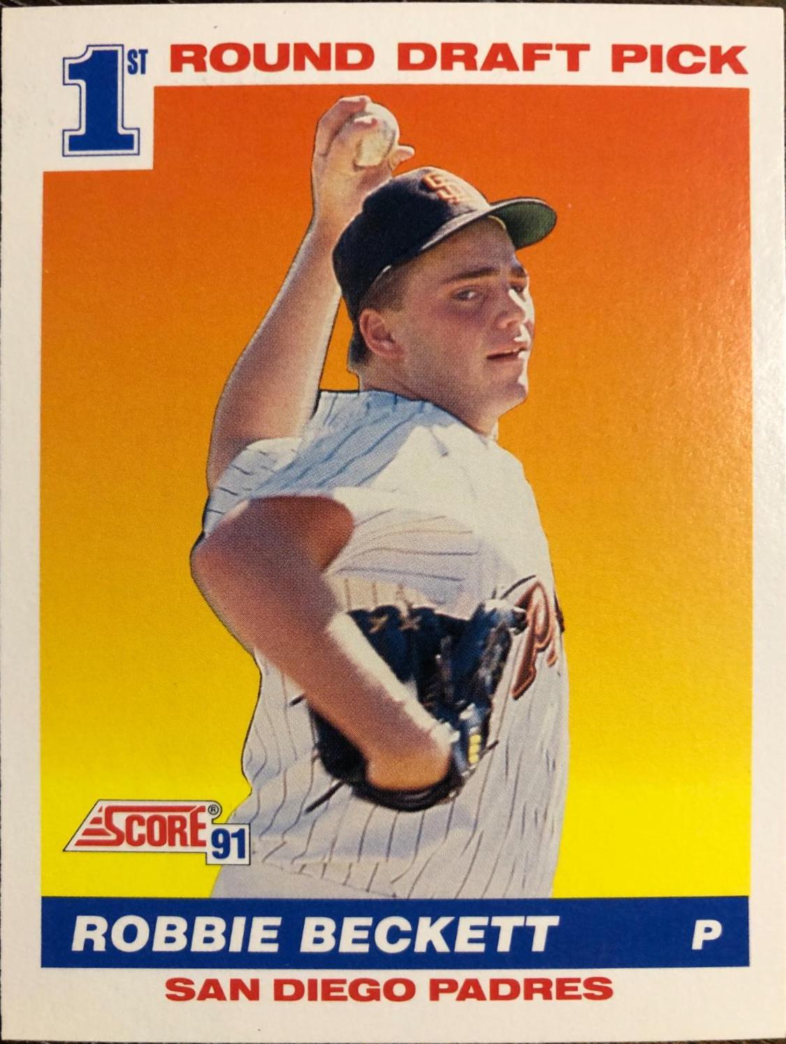 Robbie Beckett #673 Prices | 1991 Score | Baseball Cards