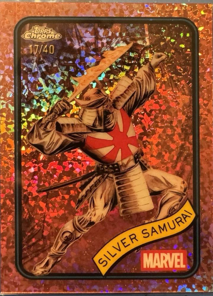 Silver Samurai [Rose Gold Mini Diamonds] #59 Prices | Marvel 2025 Topps ...