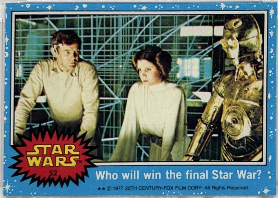 Who will win the final Star War? #52 Prices | Star Wars 1977 Topps ...