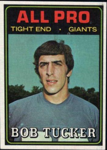 Bob Tucker #127 Prices | 1974 Topps | Football Cards