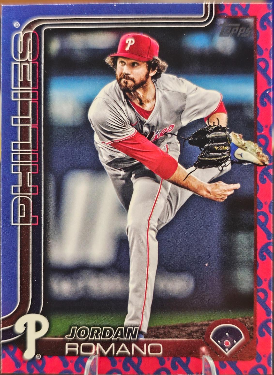 Jordan Romano [Team Color Border Variation] #424 Prices | 2025 Topps ...