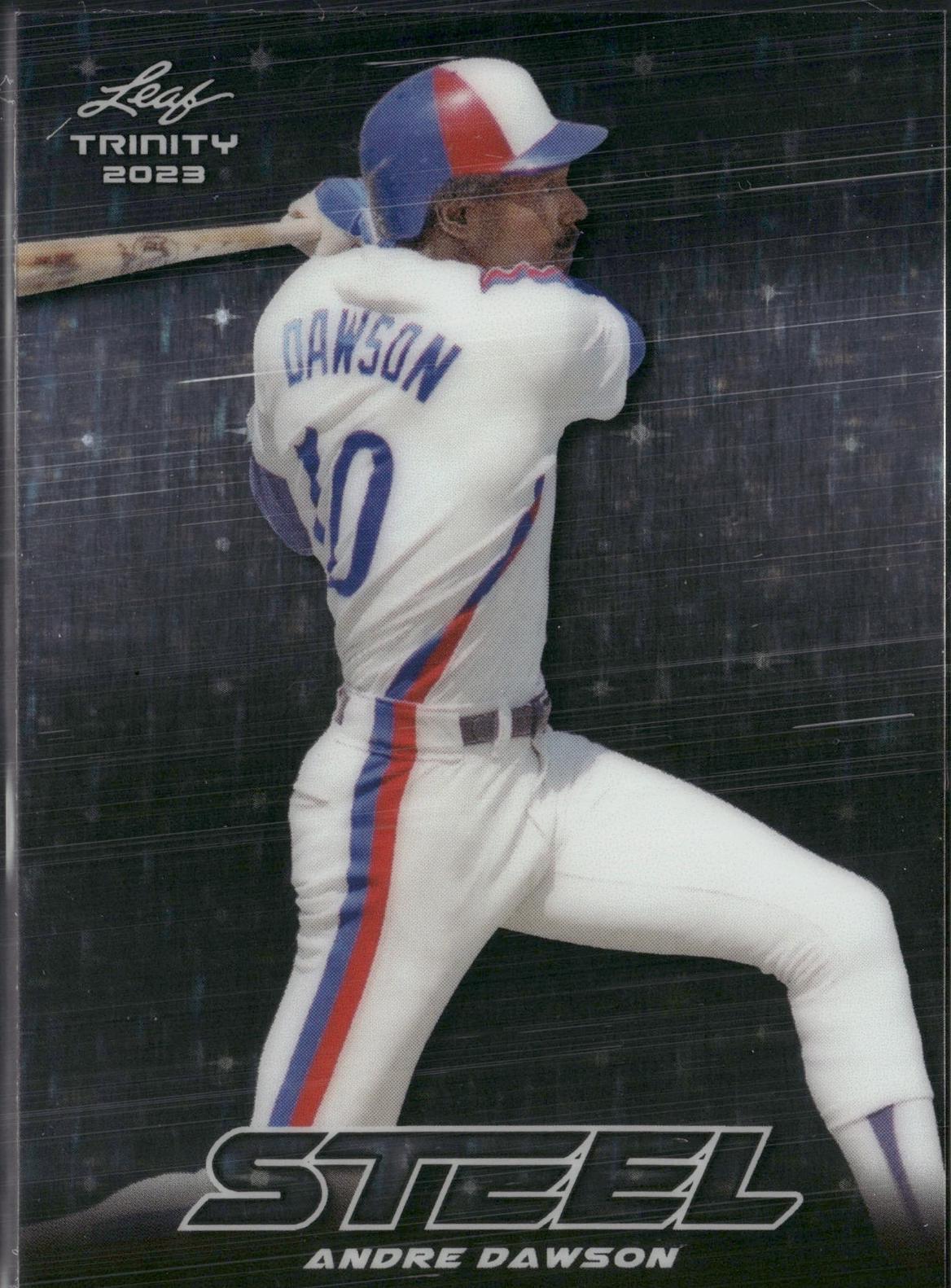 Andre Dawson #S-05 Prices | 2023 Leaf Trinity Steel | Baseball Cards