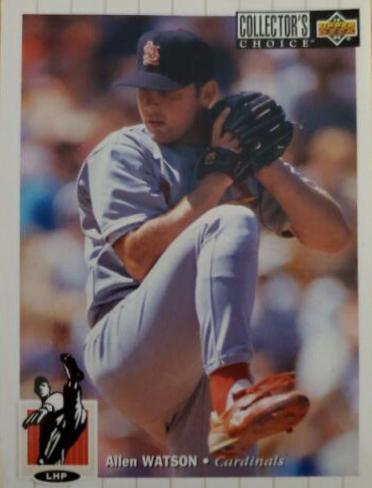 Allen Watson #288 Prices | 1994 Collector's Choice | Baseball Cards