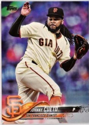 Johnny Cueto #70 Prices | 2018 Topps | Baseball Cards