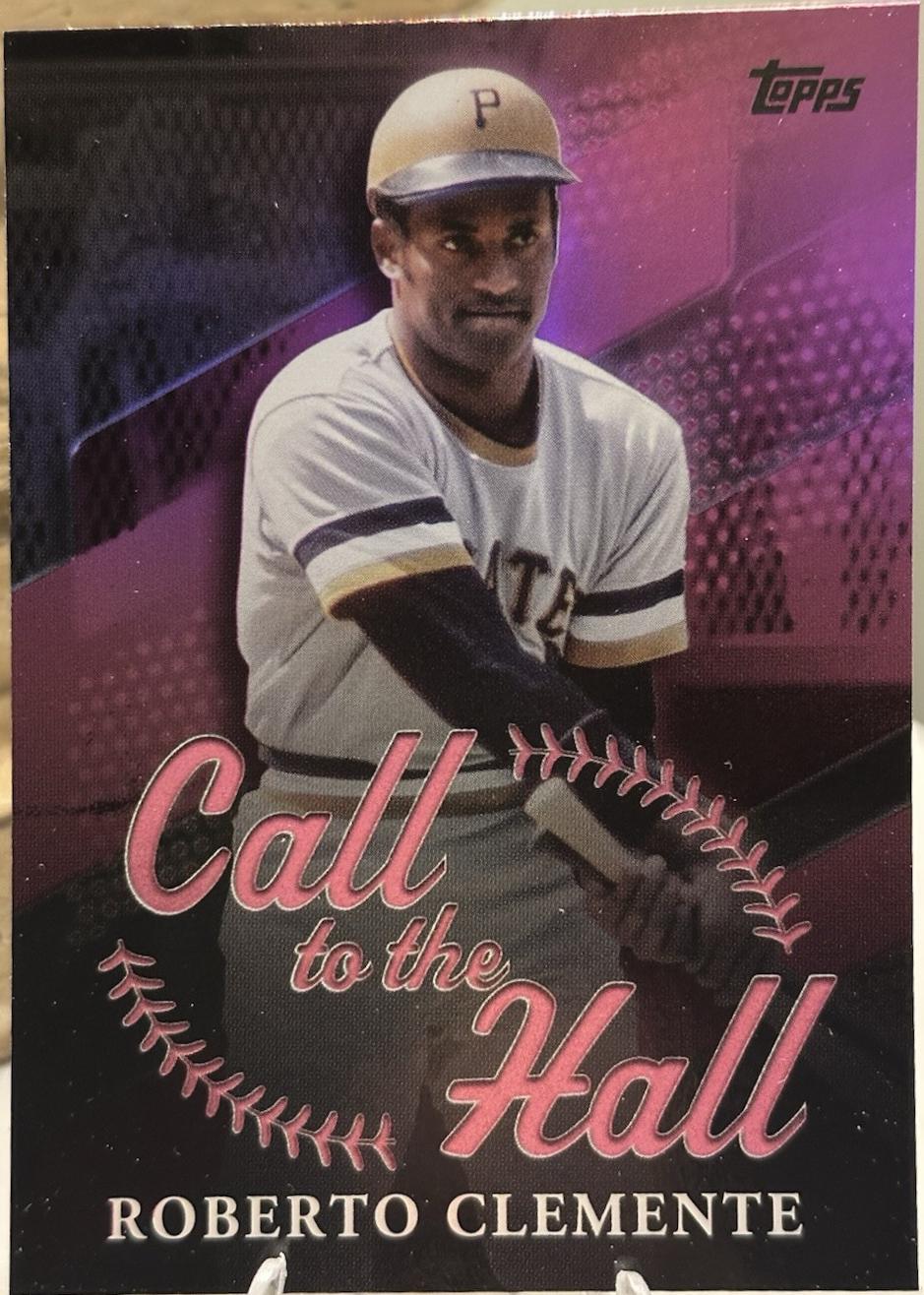 Roberto Clemente [Pink Foil] #CTH-20 Prices | 2025 Topps Call to the ...