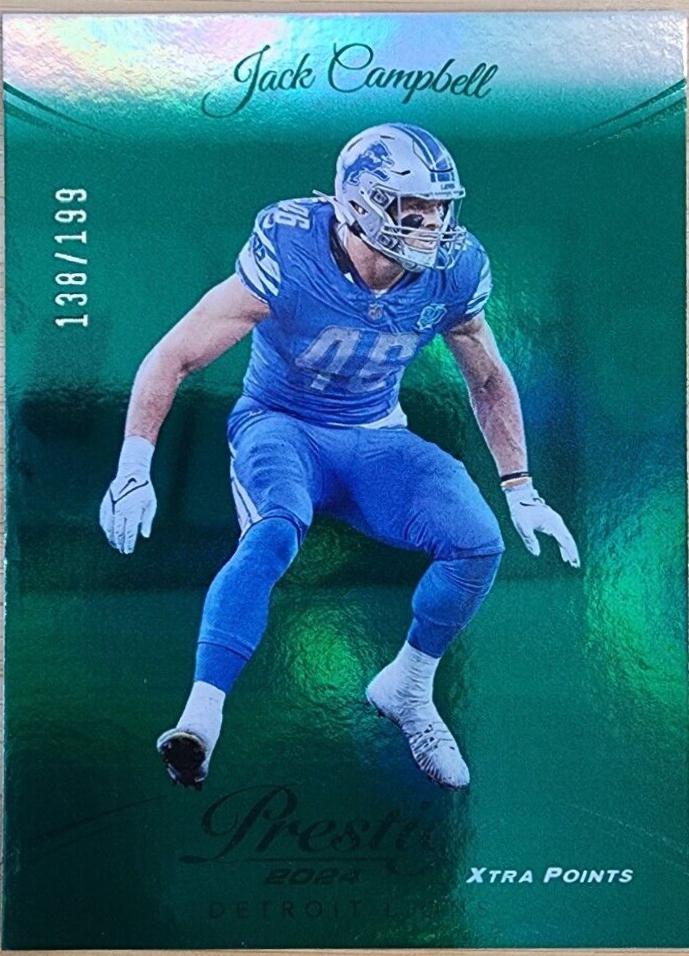 Jack Campbell [Green Premium Xtra Points] #102 Prices | 2024 Panini ...