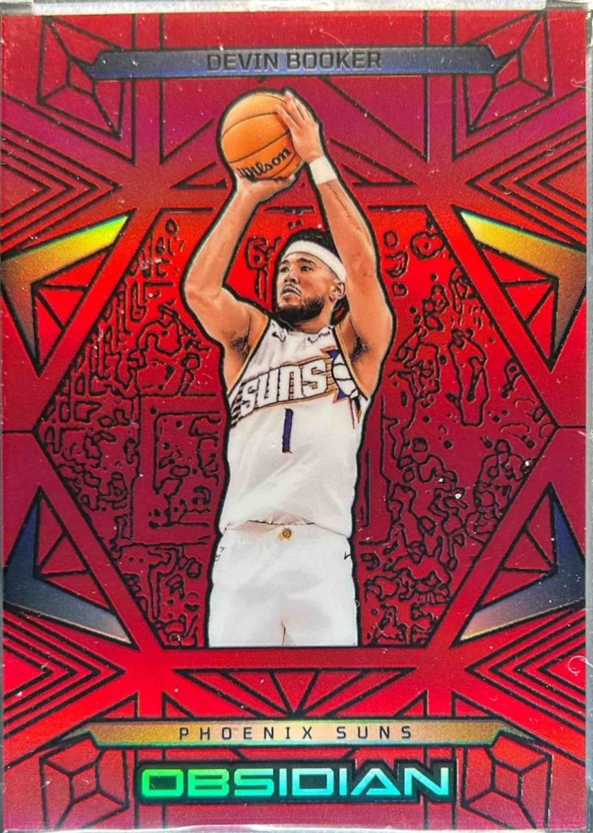 Devin Booker [Red] #20 Prices | 2024 Panini Obsidian | Basketball Cards
