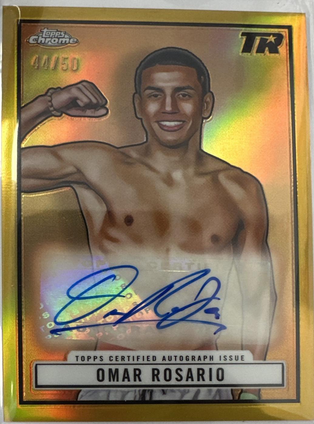 Omar Rosario [Gold Refractor] #TRA-OR Prices | 2024 Topps Chrome 1951 ...