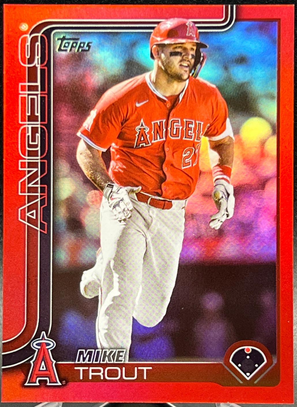 Mike Trout [Red Foil] #200 Prices | 2025 Topps | Baseball Cards
