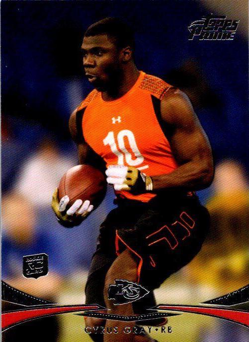 Cyrus Gray #117 Prices | 2012 Topps Prime | Football Cards