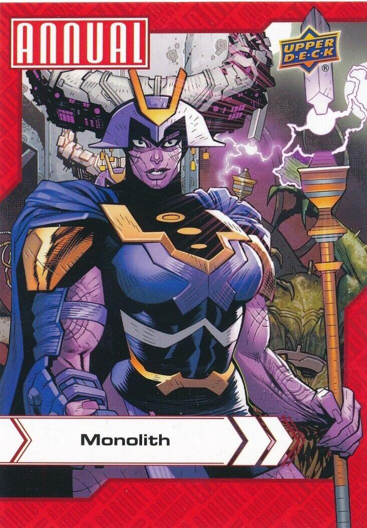 Monolith #60 Prices | Marvel 2022 Upper Deck Annual | Marvel Cards