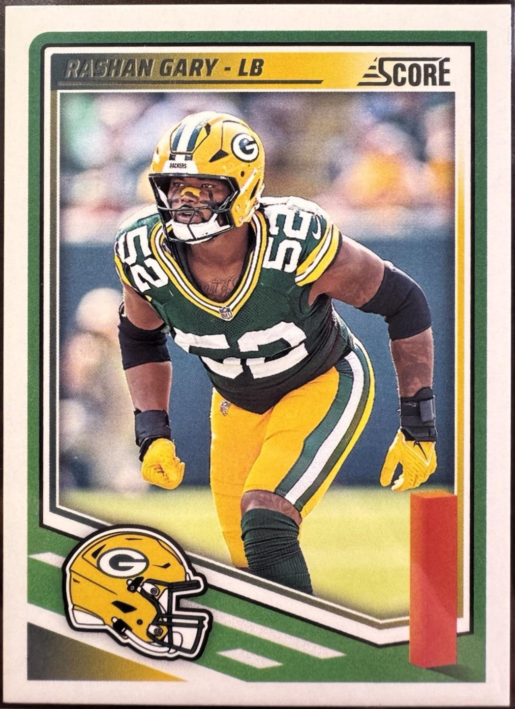 Rashan Gary #170 Prices | 2025 Panini Score | Football Cards