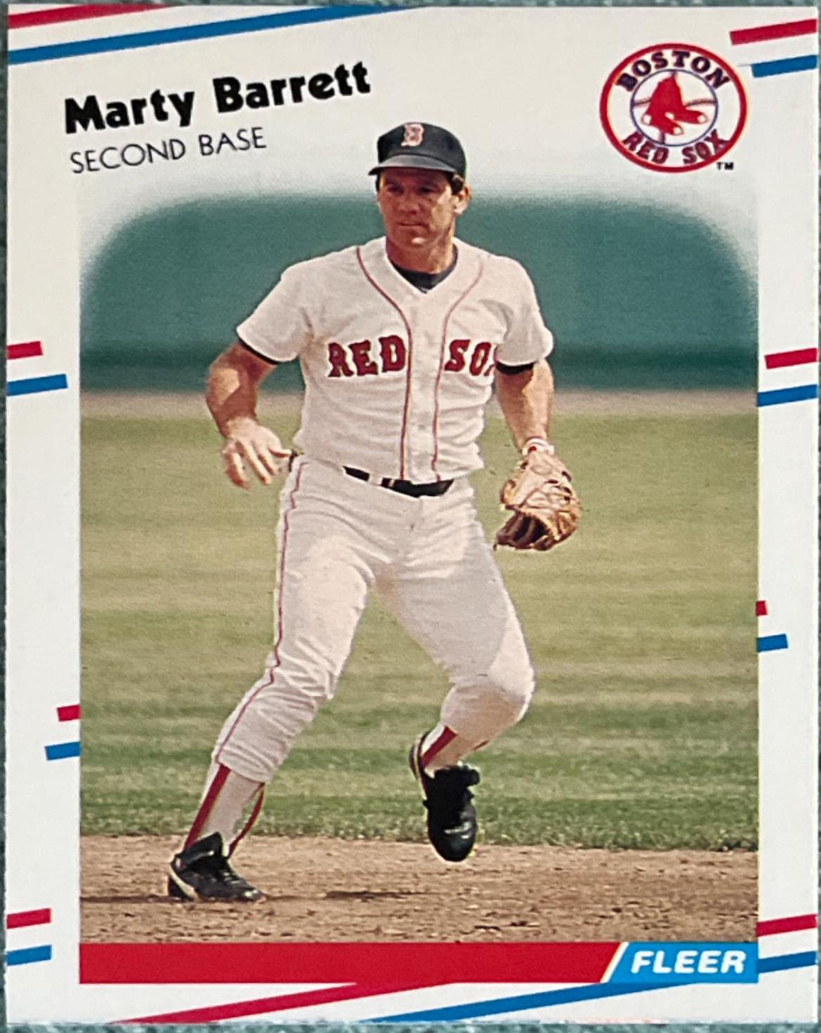 Marty Barrett #343 Prices | 1988 Fleer | Baseball Cards