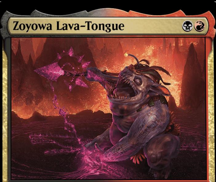 Zoyowa Lava-Tongue [Foil] #245 Prices | Magic Lost Caverns of Ixalan ...
