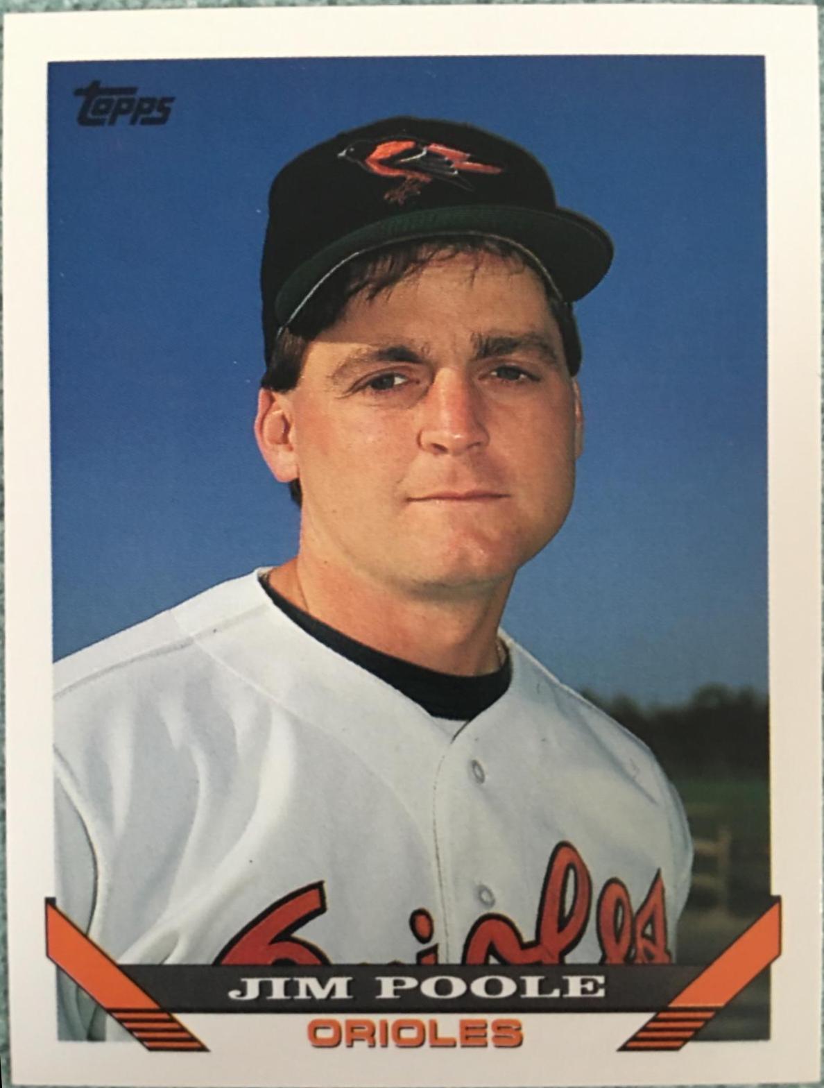 Jim Poole #793 Prices | 1993 Topps | Baseball Cards
