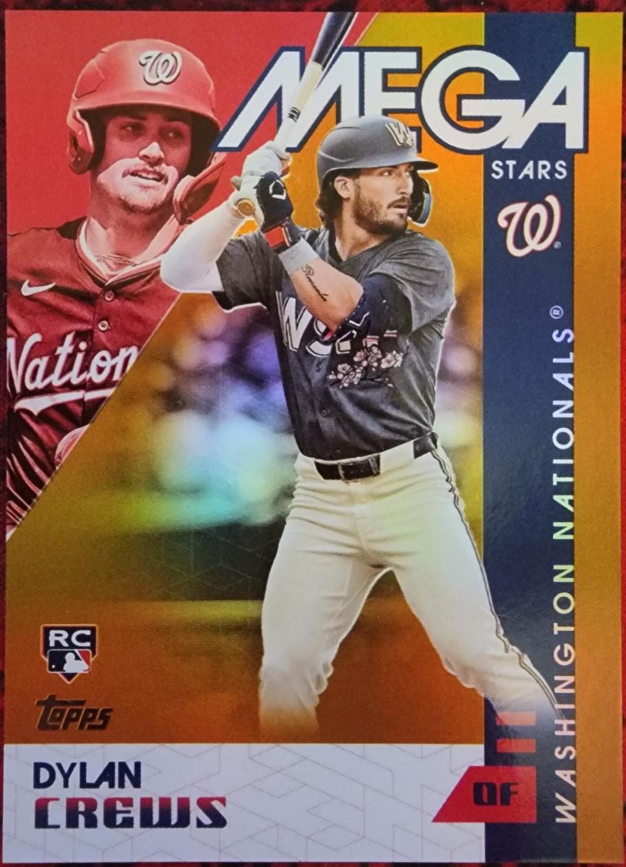 Dylan Crews [Gold Foilboard] #MEGA-20 Prices | 2025 Topps Mega Stars ...