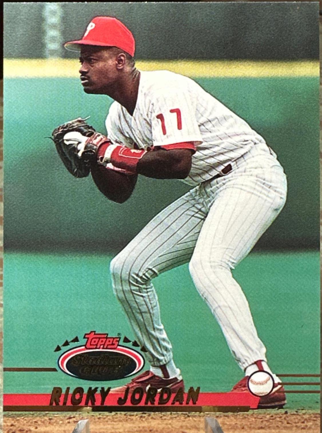 Ricky Jordan #229 Prices | 1993 Stadium Club | Baseball Cards