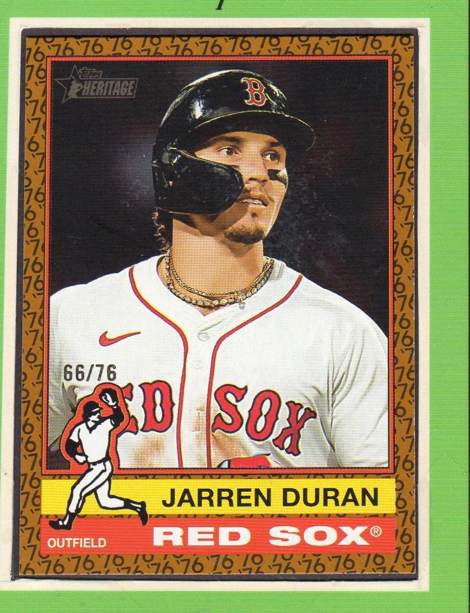 Jarren Duran [Color of the Year] #220 Prices | 2025 Topps Heritage ...