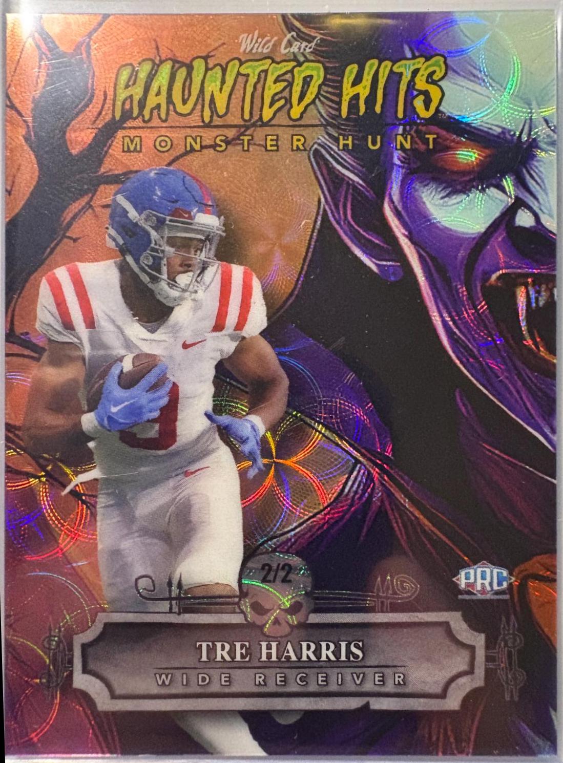 Tre Harris #HHD-TH Precios | 2024 Wild Card Haunted Hits | Tarjetas de ...