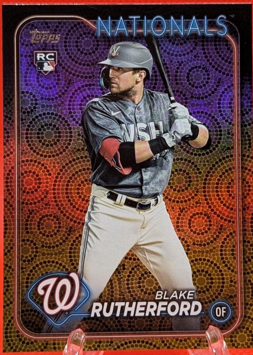 Blake Rutherford [Fireworks] #637 Prices | 2024 Topps | Baseball Cards