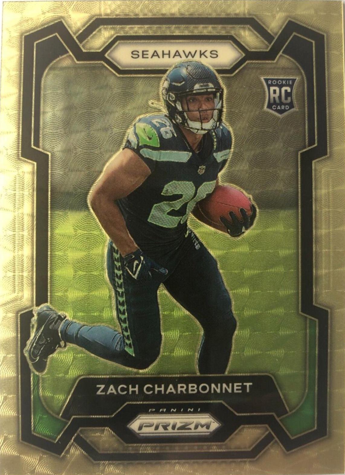 Zach Charbonnet [Gold Vinyl] #392 Prices | 2023 Panini Prizm | Football ...