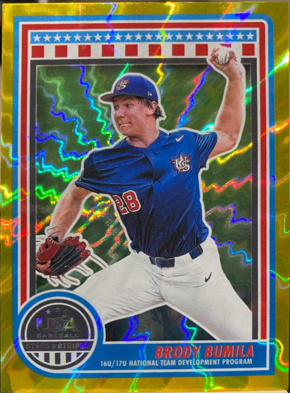 Brody Bumila [Lightning Gold] #182 Prices | 2025 Panini Stars and ...