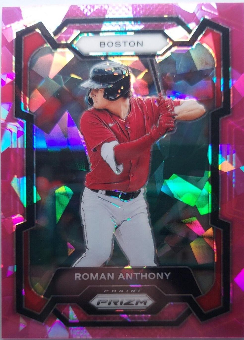 Roman Anthony [Pink Ice] #49 Prices | 2024 Panini Prizm | Baseball Cards