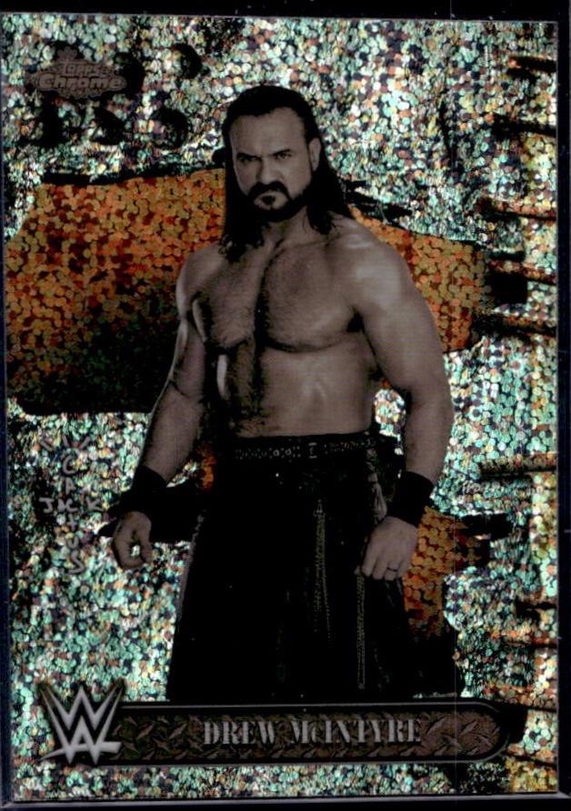 Drew McIntyre [Speckle Refractor] #39 Prices | 2025 Topps Chrome WWE x ...