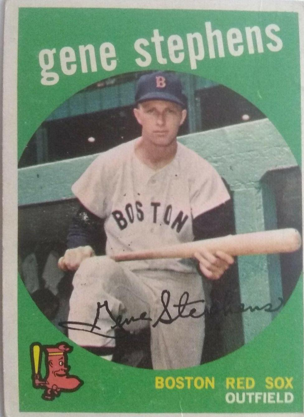 Gene Stephens [White Back] #261 Prices | 1959 Topps | Baseball Cards