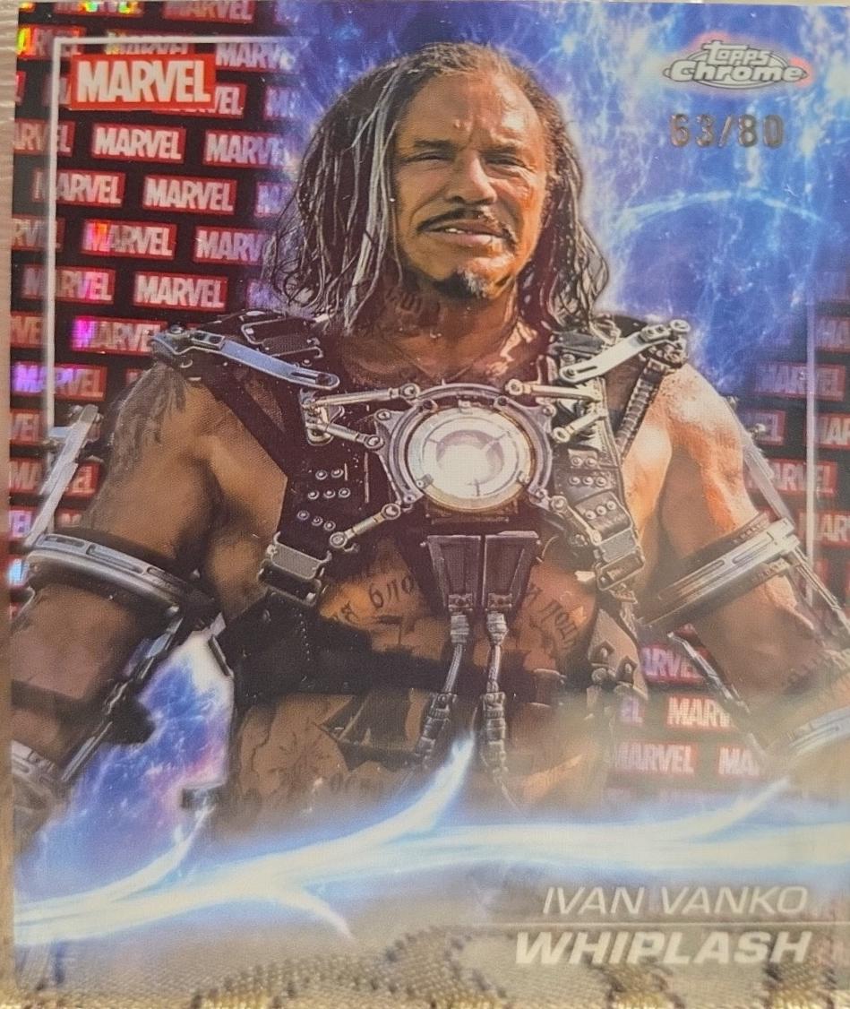Whiplash [Marvel Red Black Lava Refractor] #8 Prices | Marvel 2025 ...