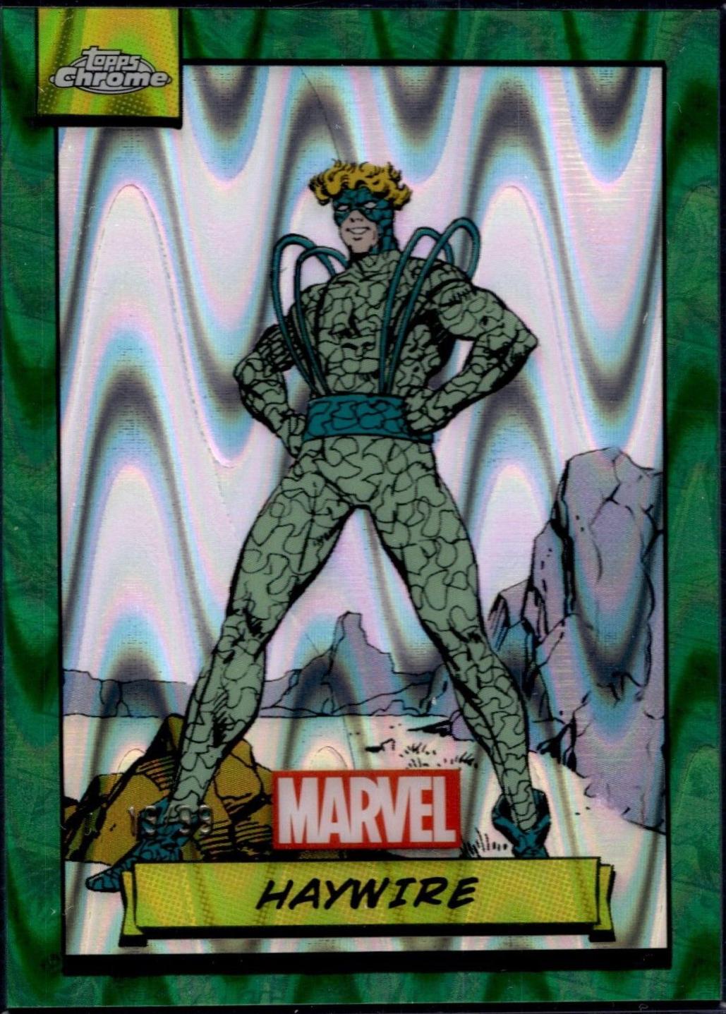 Haywire [Green Gamma Ray Wave] #140 Prices | Marvel 2024 Topps Chrome ...