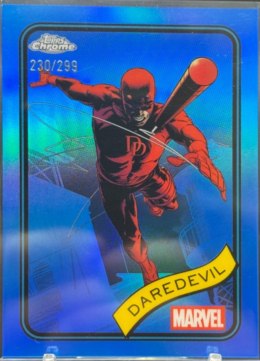 Daredevil [Blue] #97 Prices | Marvel 2025 Topps Chrome | Marvel Cards
