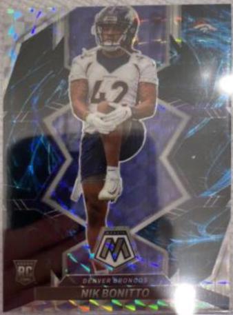 Nik Bonitto [Genesis] #396 Prices | 2022 Panini Mosaic | Football Cards