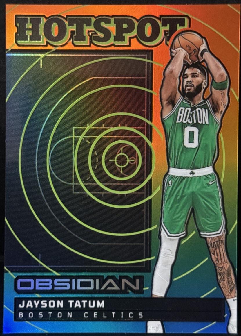 Jayson Tatum [Electric Etch Hot Springs Flood] #4 Prices | 2024 Panini ...