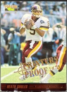 Heath Shuler [Printer's Proofs] #313 Prices | 1995 Pro Line | Football ...