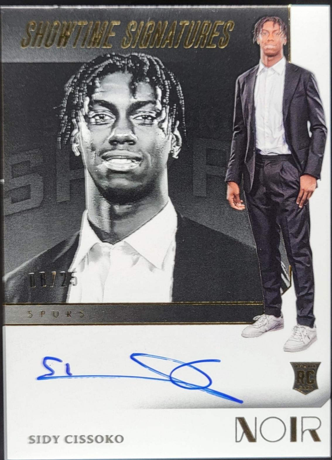 Sidy Cissoko [Gold] #STS-SCS Prices | 2023 Panini Noir Showtime ...