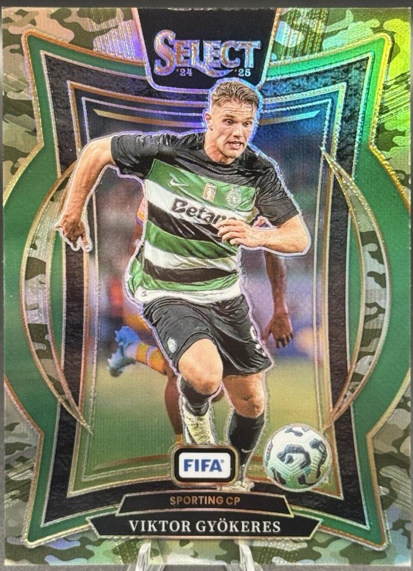 Viktor Gyokeres [Camo] #47 Prices | 2024 Panini Select FIFA | Soccer Cards