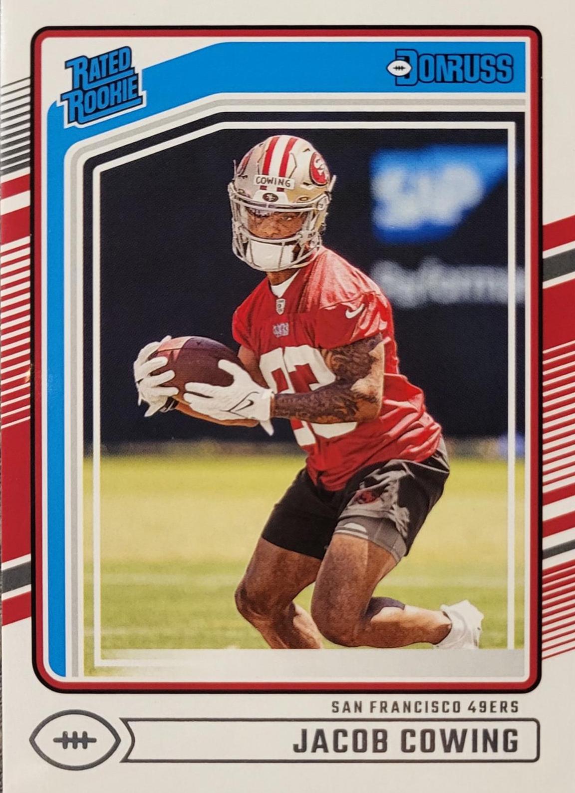 Jacob Cowing #378 Prices [Rookie] | 2024 Panini Donruss | Football Cards
