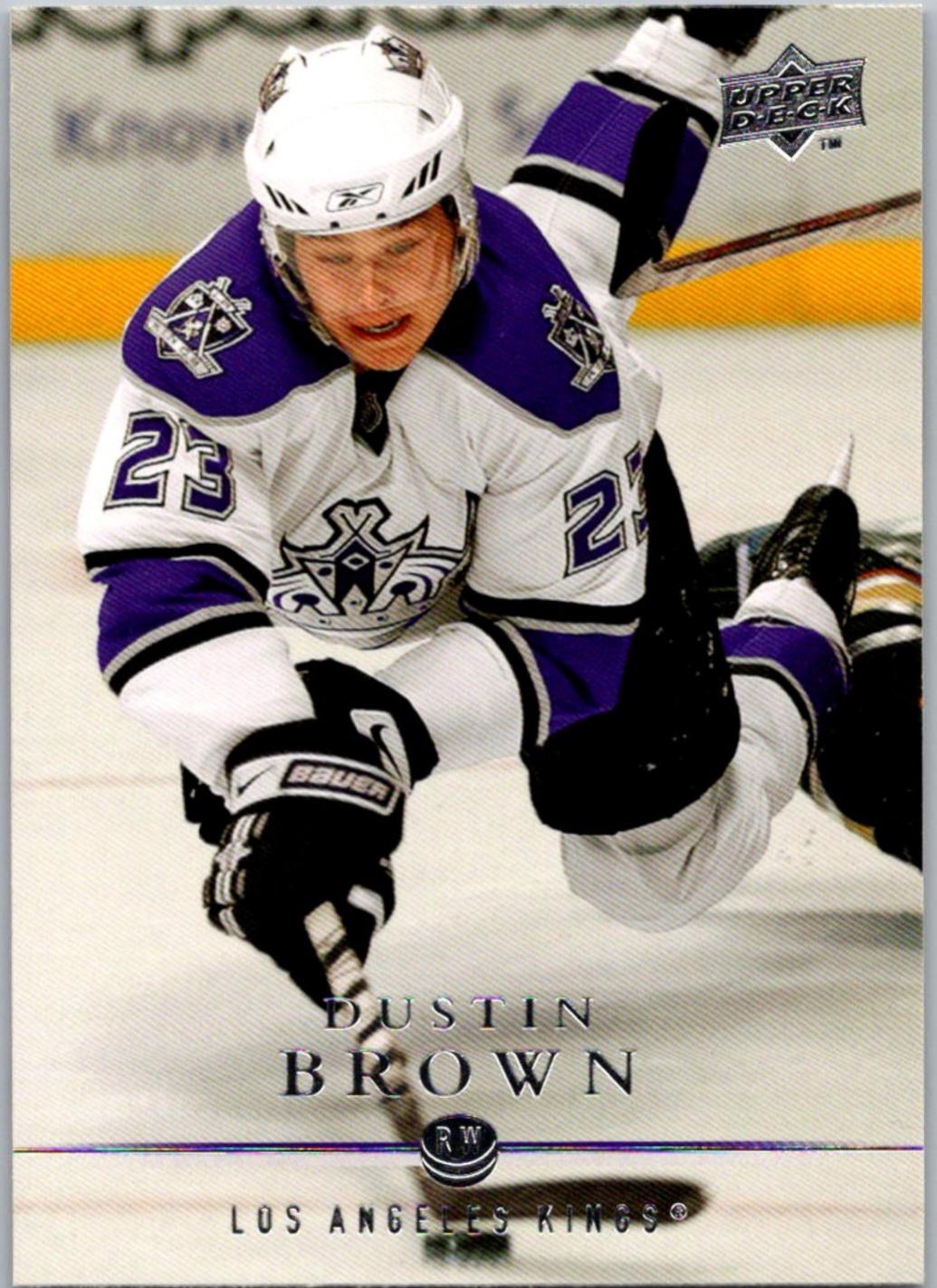 Dustin Brown #110 Prices | 2008 Upper Deck | Hockey Cards