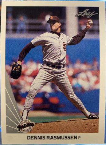 Dennis Rasmussen #471 Prices | 1990 Leaf | Baseball Cards