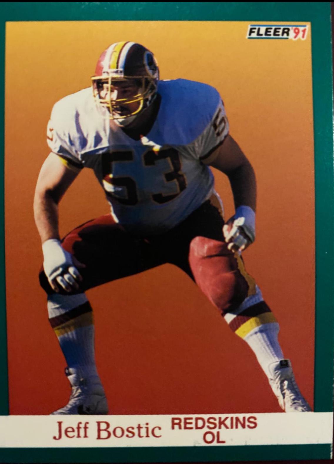 Jeff Bostic #382 Prices | 1991 Fleer | Football Cards