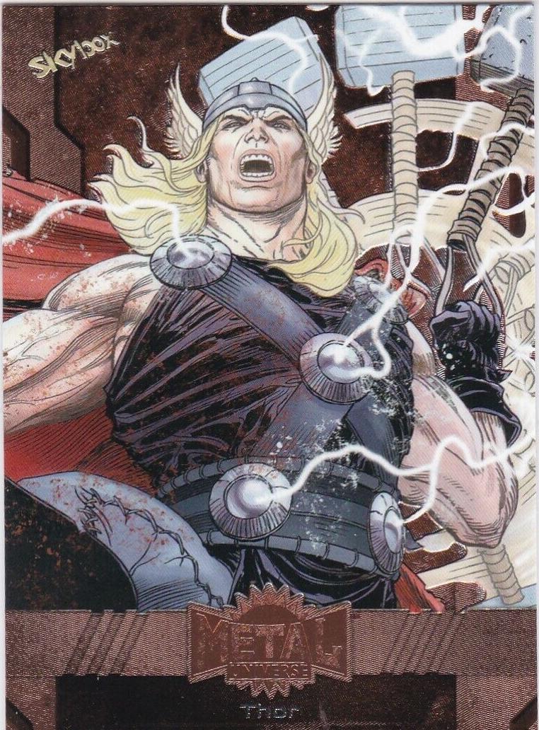 Thor [Copper FX] #98 Prices | 2024 SkyBox Metal Universe Avengers ...