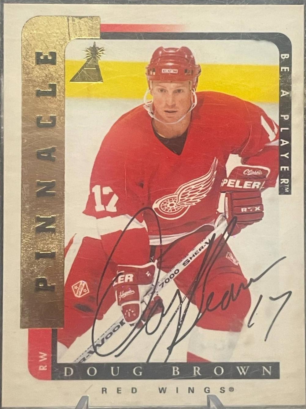 Doug Brown [Autograph] #43 Prices | 1996 Pinnacle Be a Player | Hockey ...
