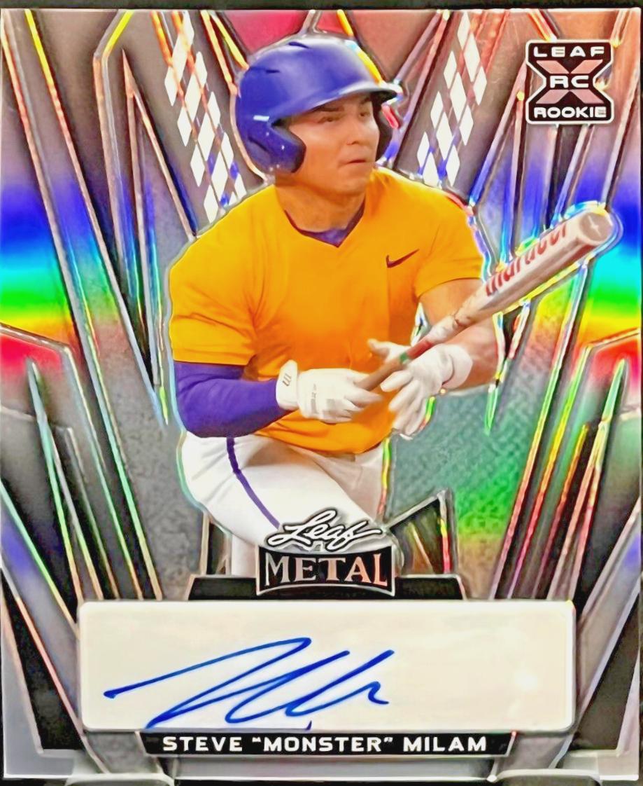 Steve Monster Milam [Silver Prismatic] #BA-SM1 Prices | 2024 Leaf Metal ...